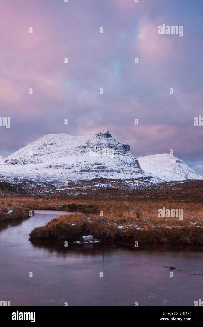 Otter trap on Unapool river near Kylesku, Sutherland Stock Photo - Alamy