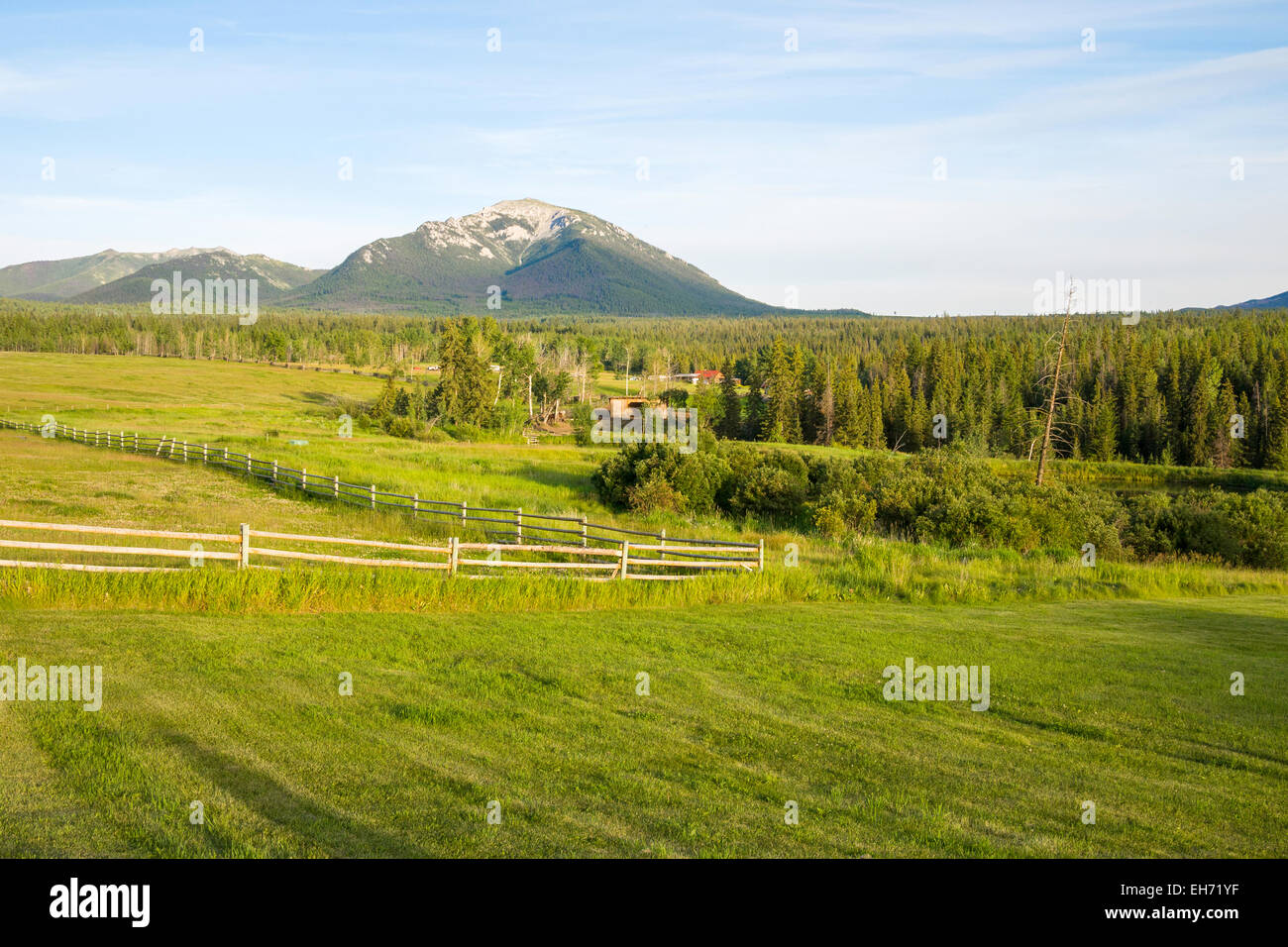 View from Echo Valley Ranch and Spa, Clinton, British Columbia, Canada ...