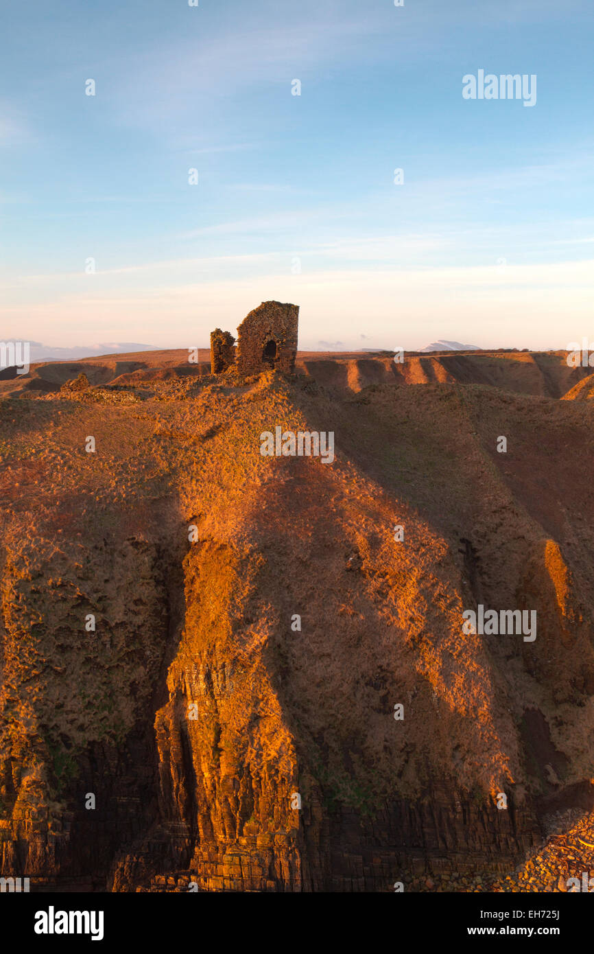Forse Castle in Caithness, North Scotland Stock Photo - Alamy