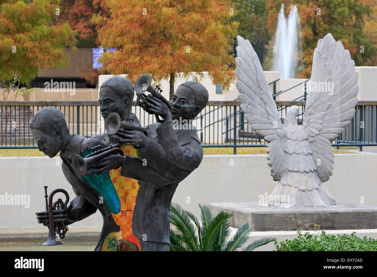 Louis Armstrong Statue New Orleans High Resolution Stock Photography ...