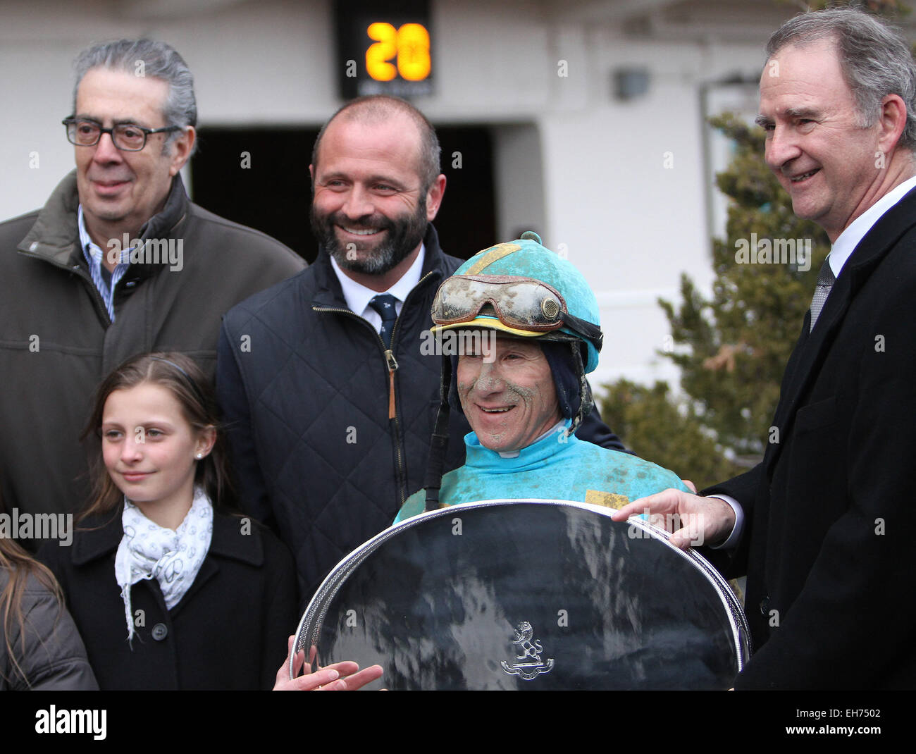 Jamaica, New York, USA. 7th Mar, 2015. March 7, 2015: El Kabeir with C ...