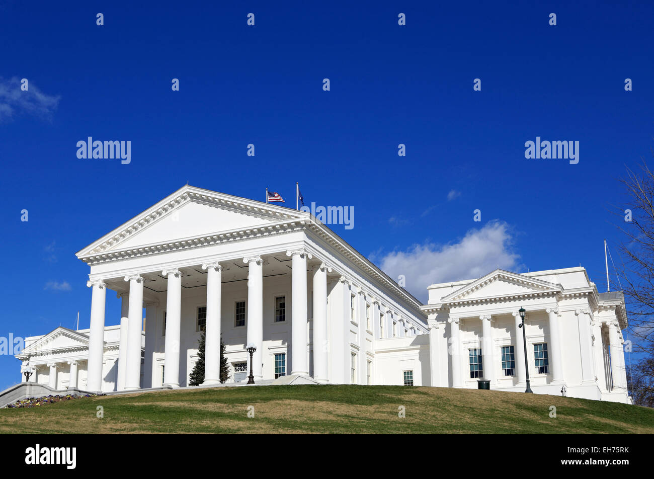 Richmond, Virginia. State capitol exterior Stock Photo - Alamy