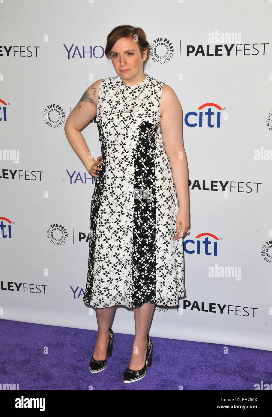 Los Angeles, California, USA. 8th Mar, 2015. Lena Dunham attending The ...