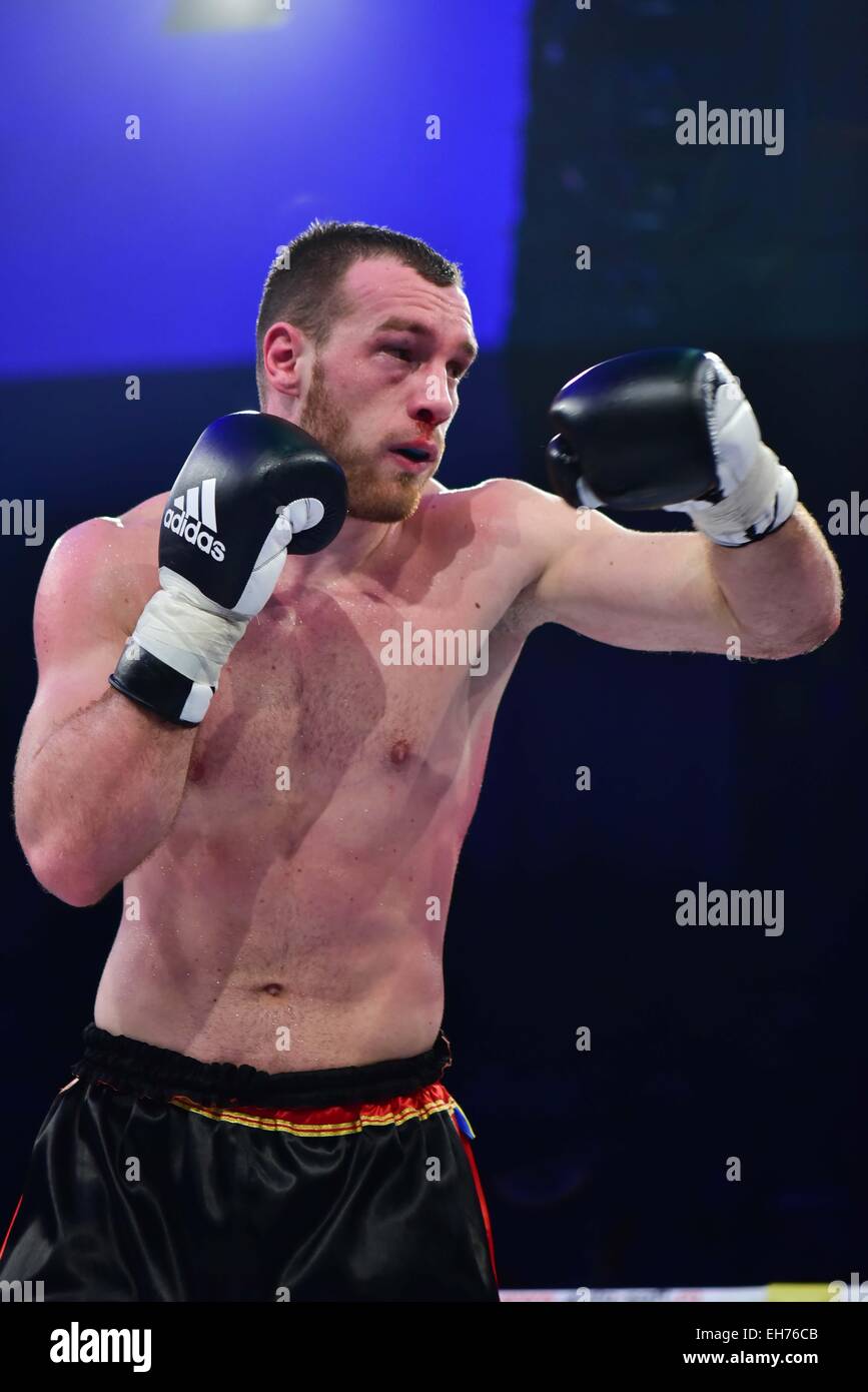 March 7, 2015: Cosmin Ionescu ROU at the Superkombat Fight Championship ...