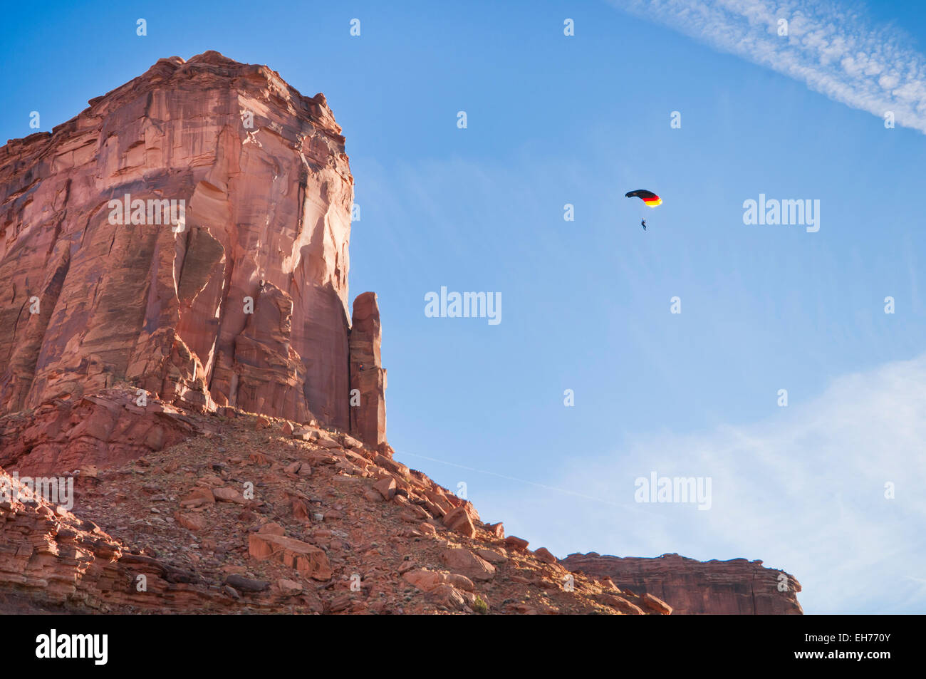 Skydiving colorado canyon hi-res stock photography and images - Alamy