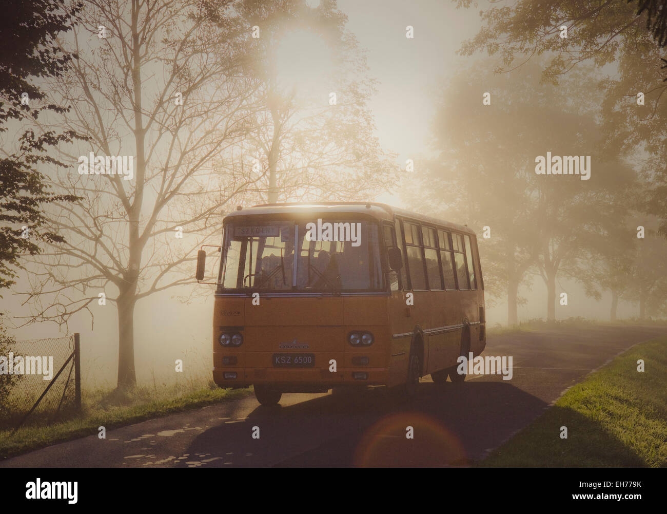 Bus trip to mountains hi-res stock photography and images - Alamy