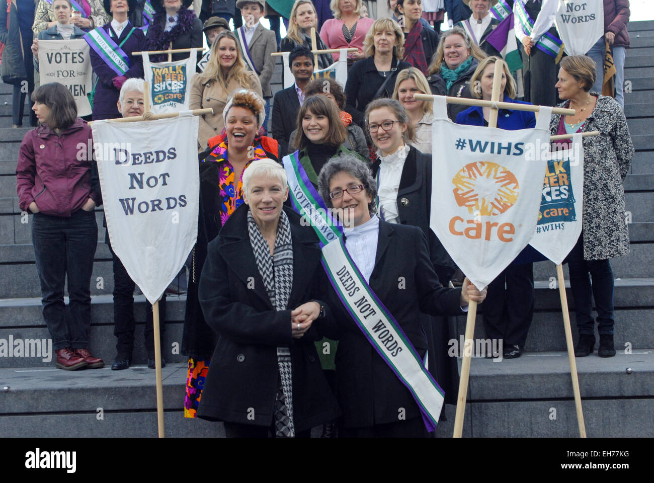 London, UK, 8 March 2015, Paloma Faith, Annie Lennox, Helen & Laura ...