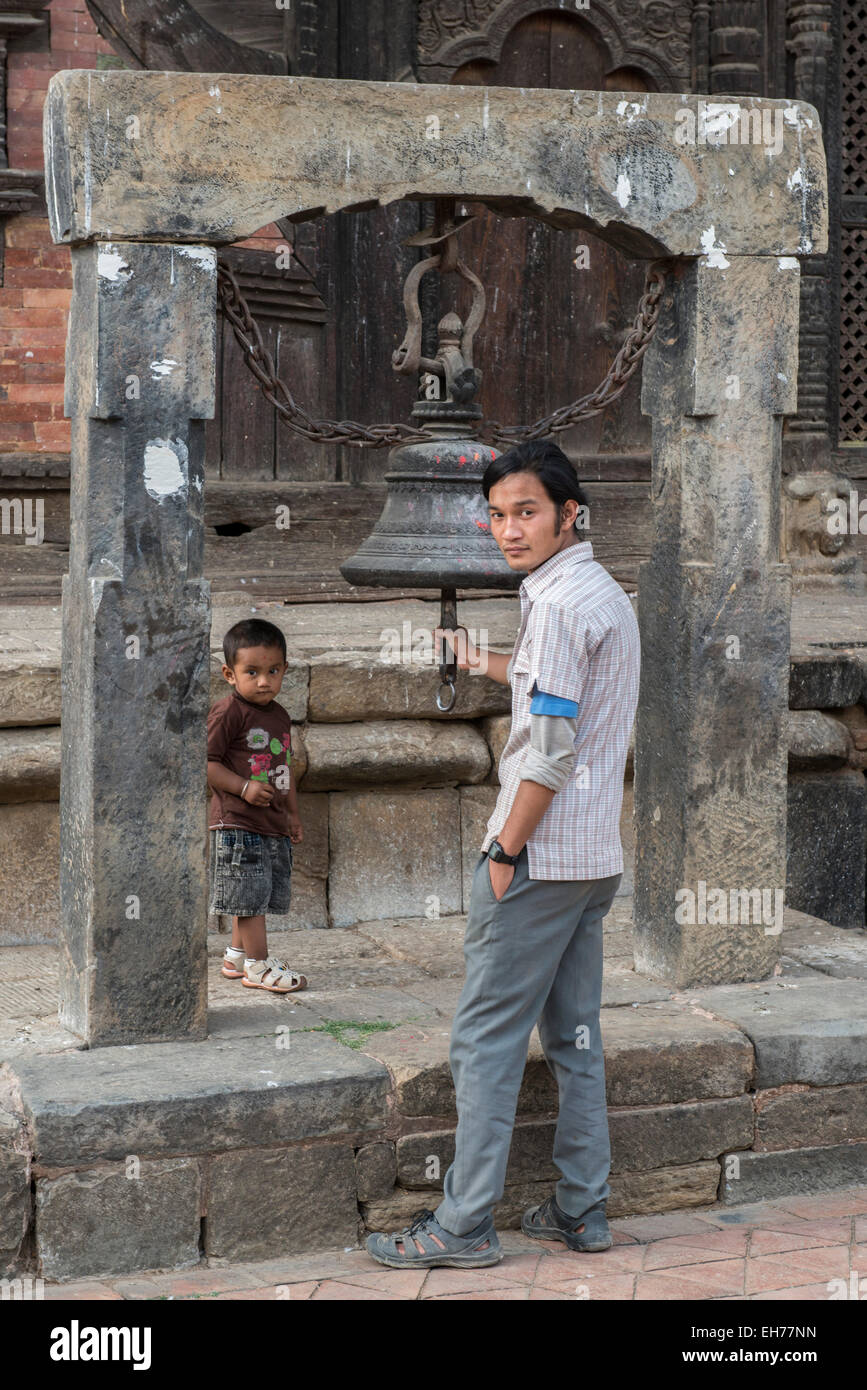 Nepal father hi-res stock photography and images - Alamy