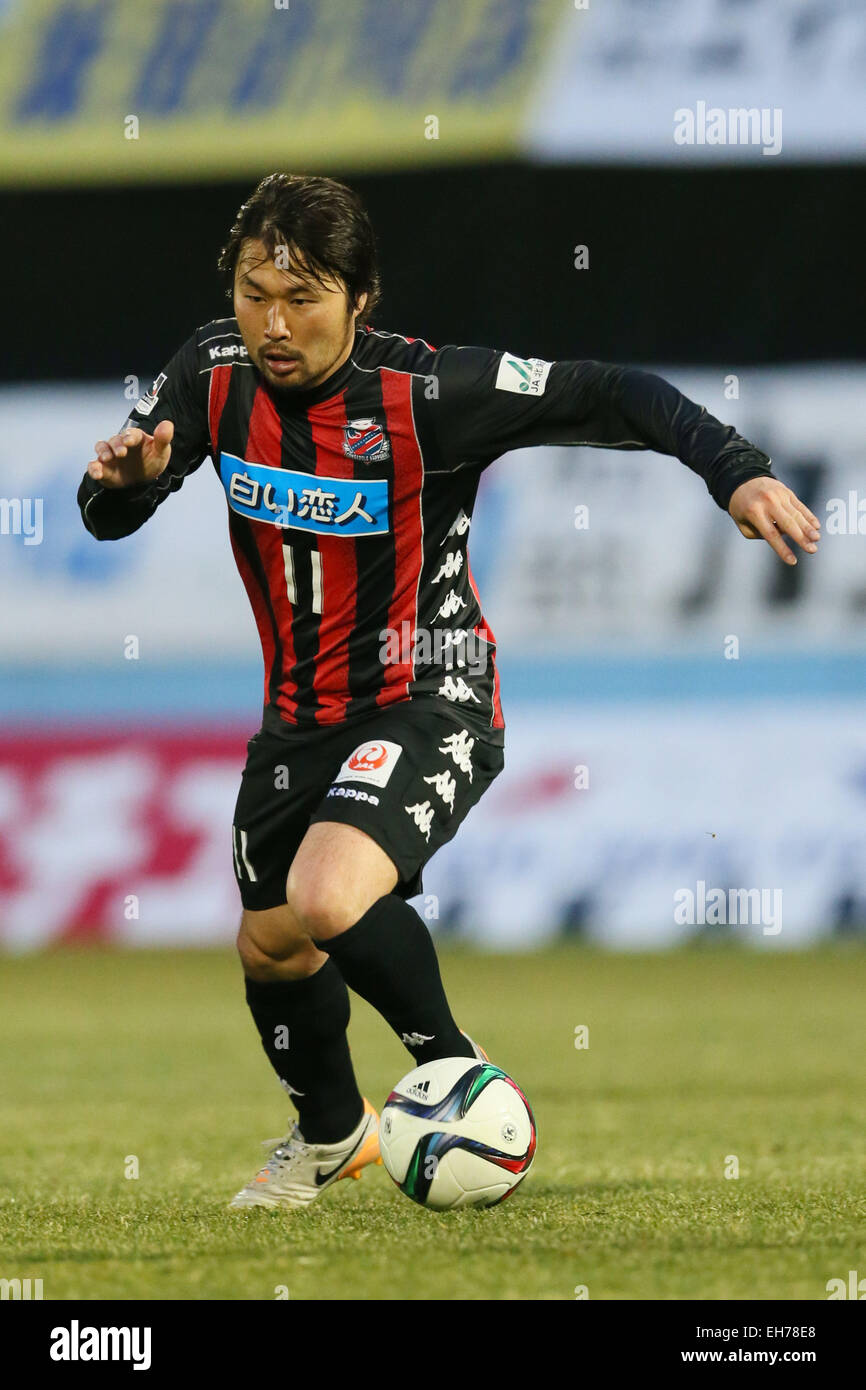 Tochigi, Japan. 8th Mar, 2015. Shunsuke Maeda (Consadole) Football /Soccer : 2015 J2 League ...