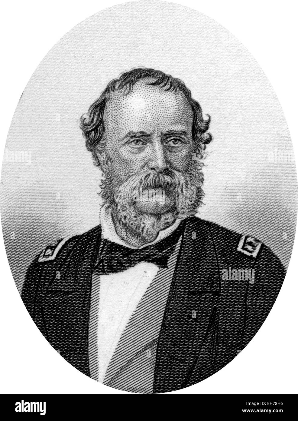 Rear admiral samuel francis du pont Black and White Stock Photos ...