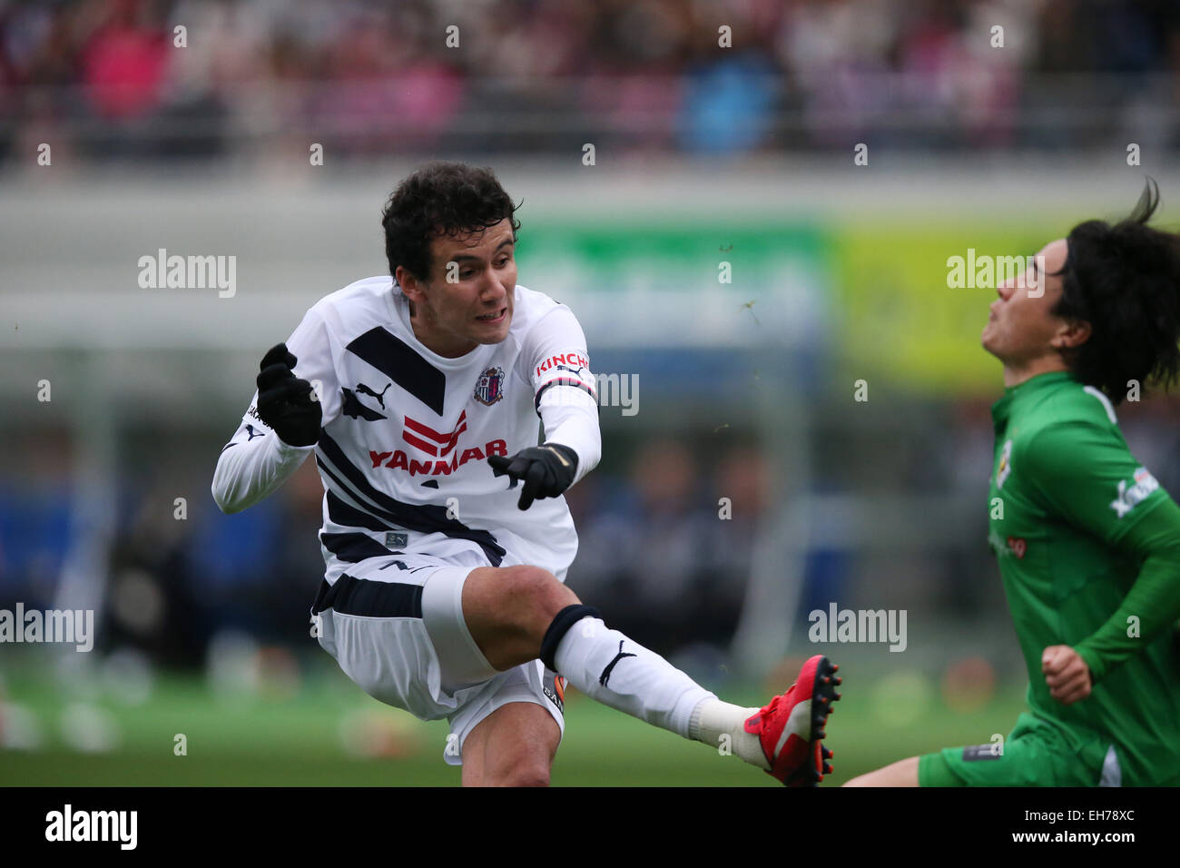 Tokyo, Japan. 8th Mar, 2015. Pablo (Cerezo) Football/Soccer : 2015 J2 ...