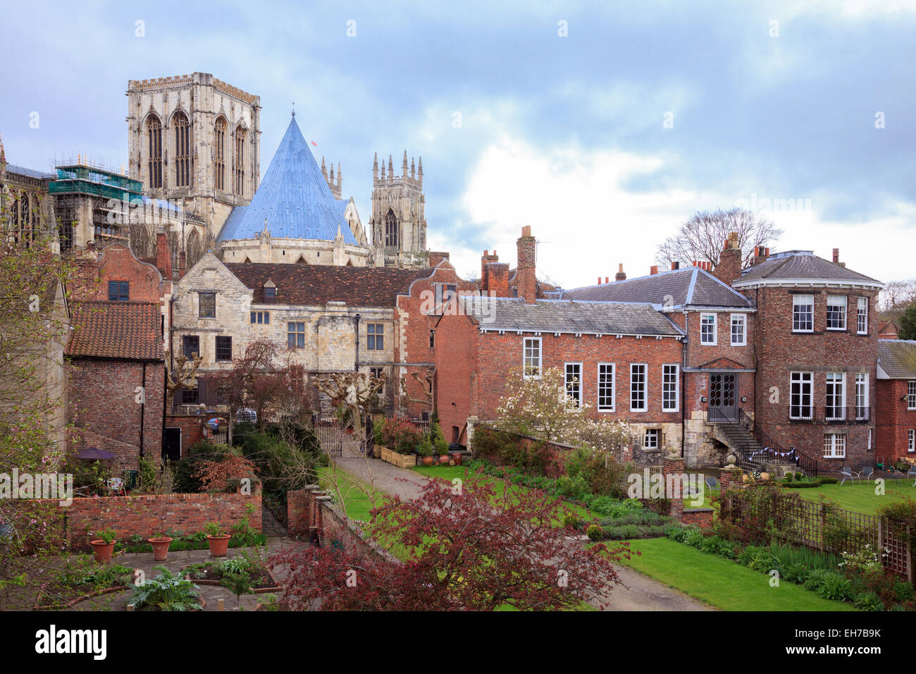 York Cityscape with UK traditional building Stock Photo - Alamy