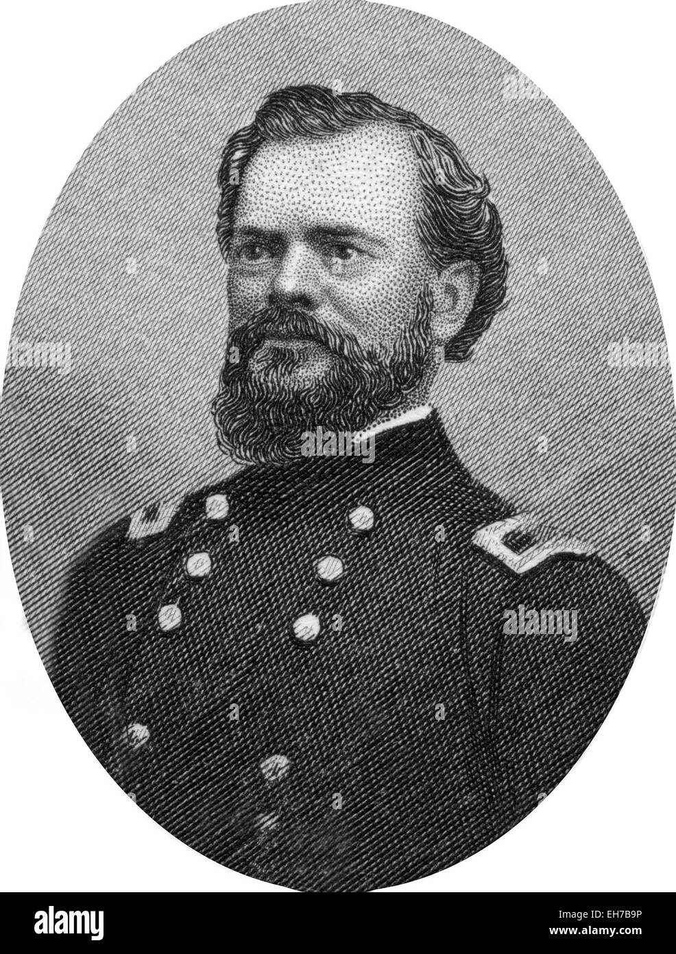 Engraving of Union Major General James Birdseye McPherson Stock Photo ...