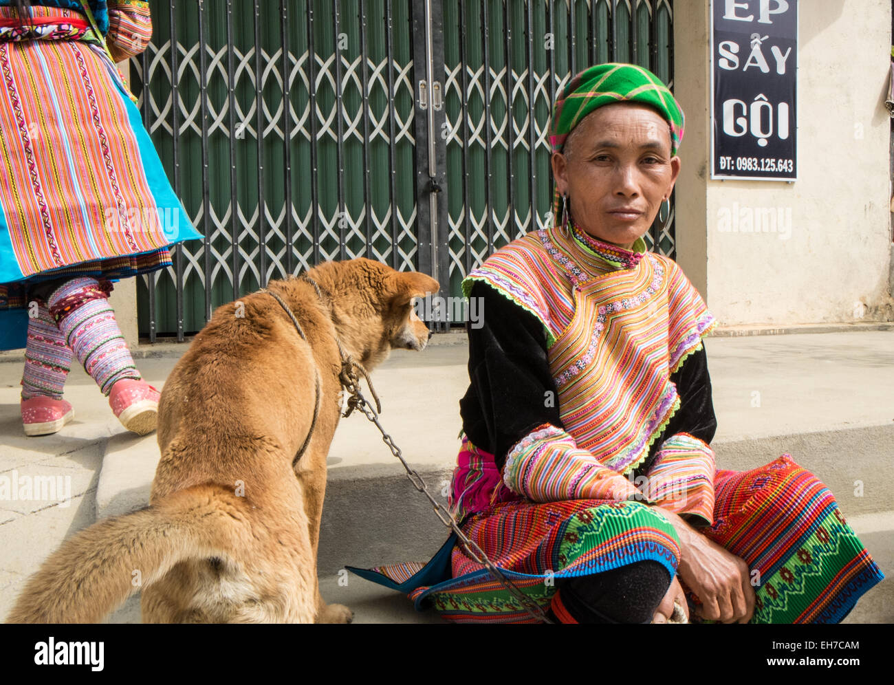 Dog traded at Bac Ha Sunday Market famed for buffalo selling near Lao ...