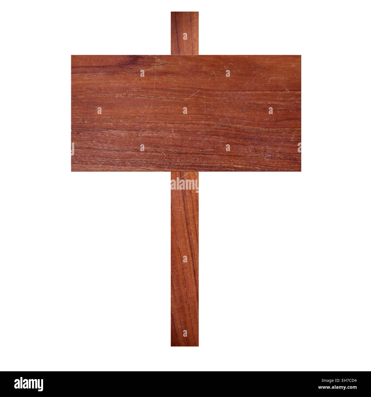 old wooden signboard isolated on white background Stock Photo - Alamy