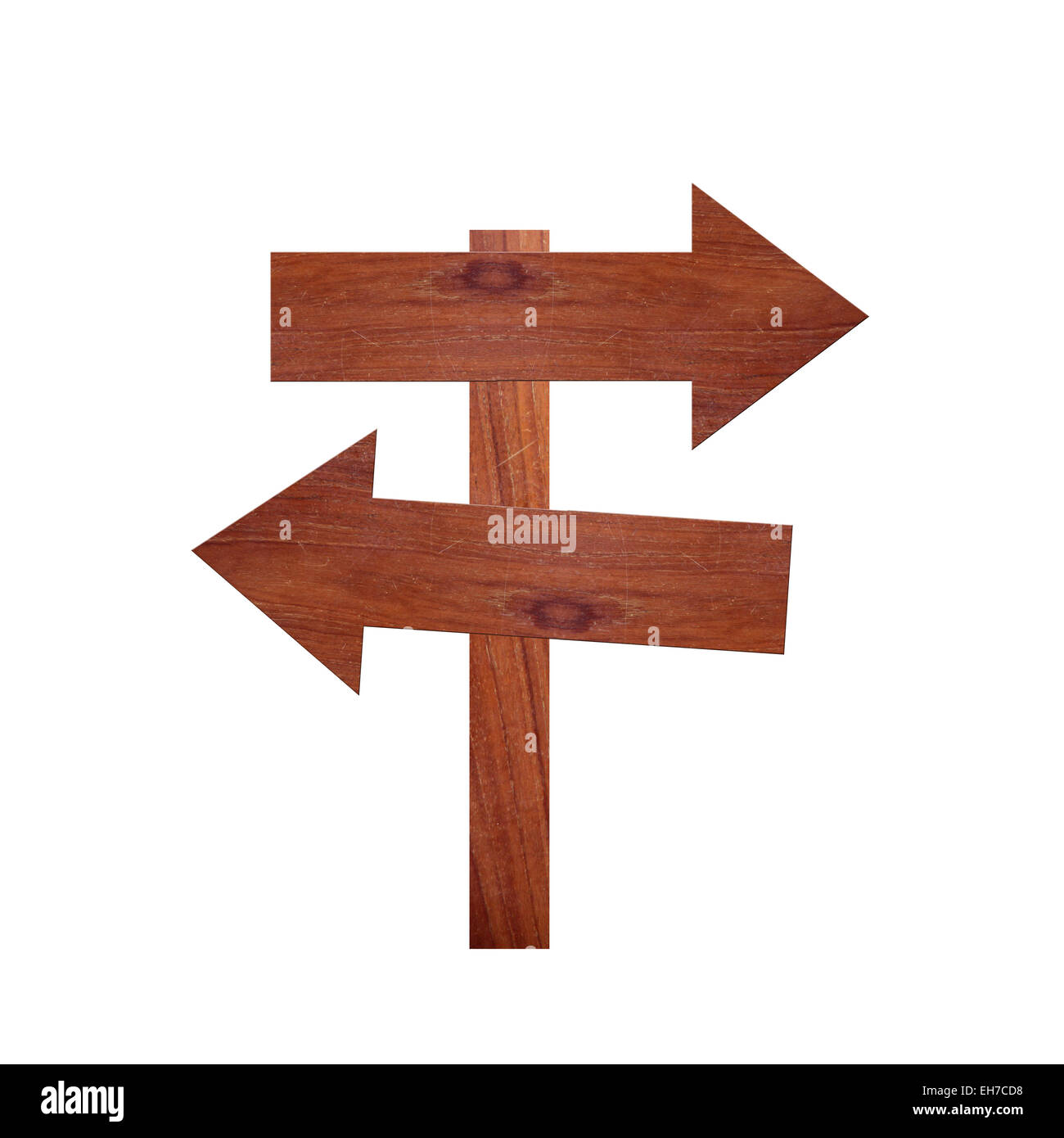 old wooden signboard isolated on white background Stock Photo - Alamy