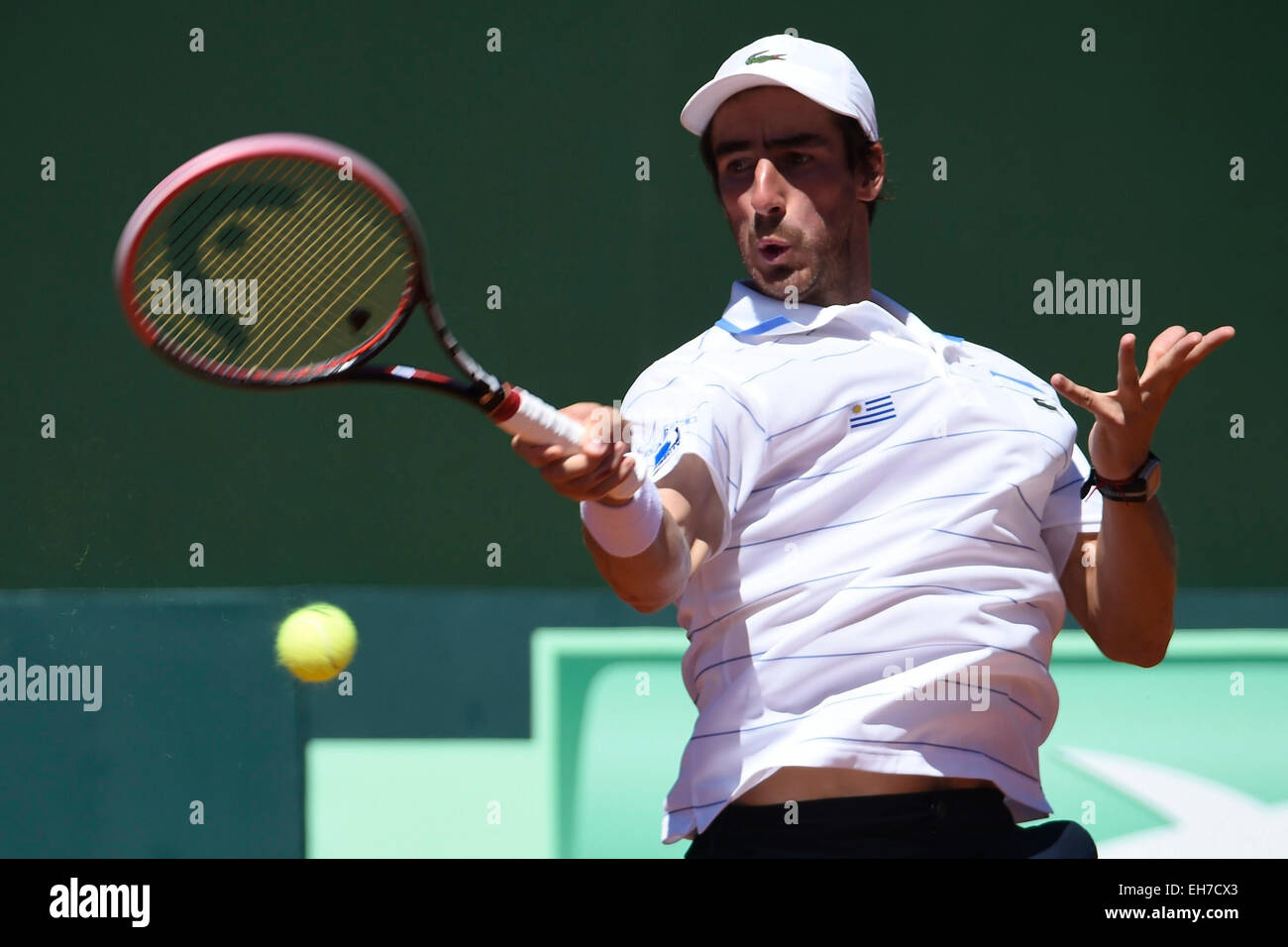 Montevideo, Uruguay. 8th Mar, 2015. Uruguay's player Pablo Cuevas ...