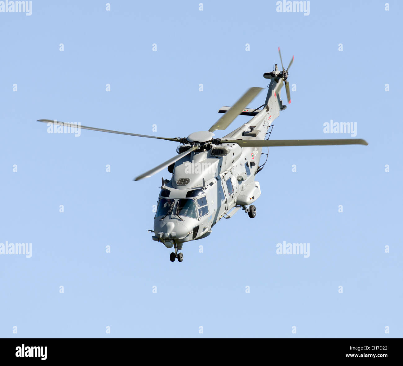 NH Industries (Airbus) NH-90 military helicopter of the Italian Navy in ...