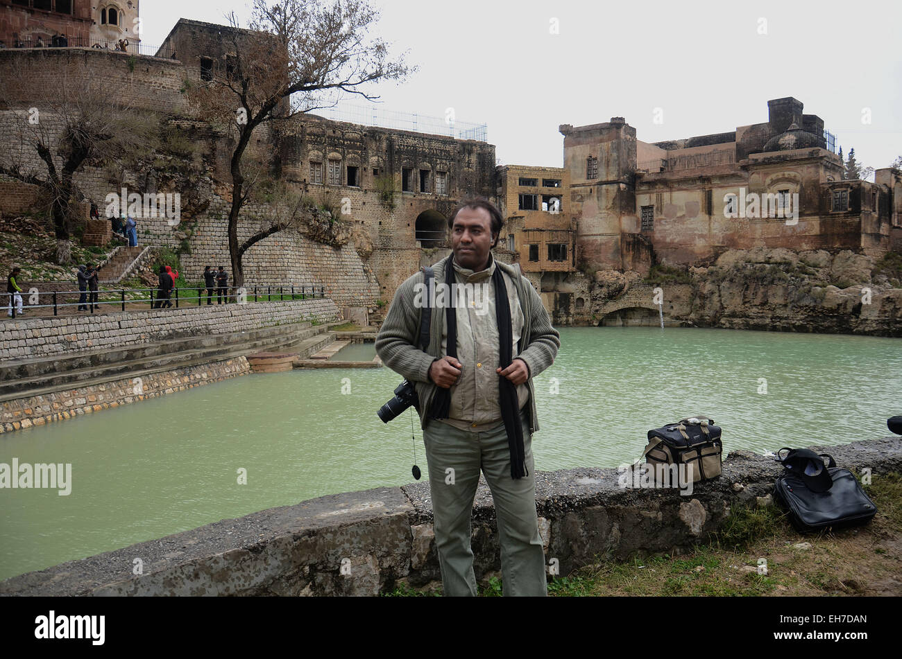 A view of the Katasraj temple north side of Chakwal disrict Punjab 300 km from Lahor. Katasraj ...