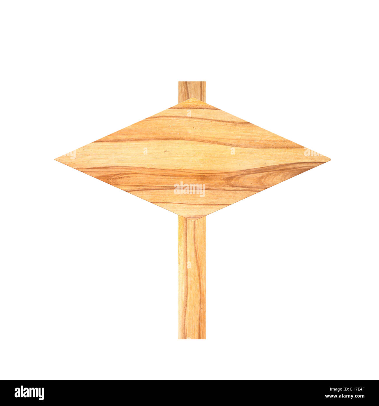 old wooden signboard isolated on white background Stock Photo - Alamy