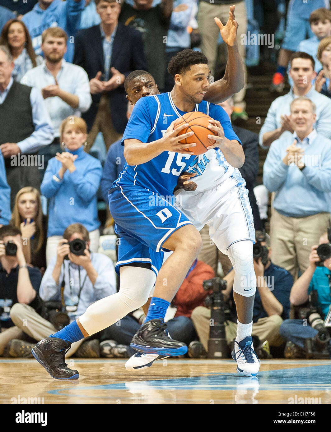 March 07, 2015 - Chapel Hill, North Carolina; USA - Duke University ...