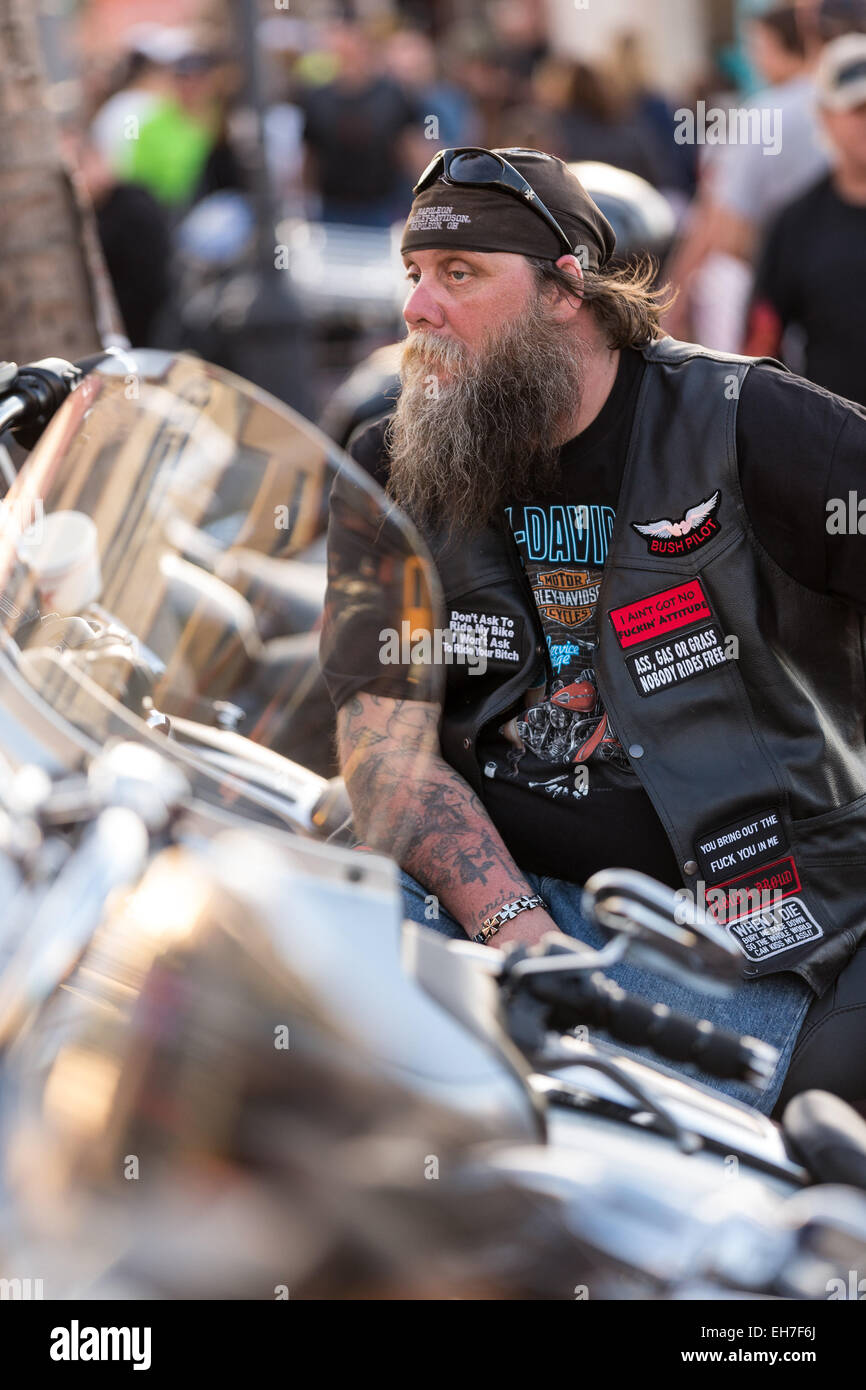 Leather clad hi-res stock photography and images - Alamy