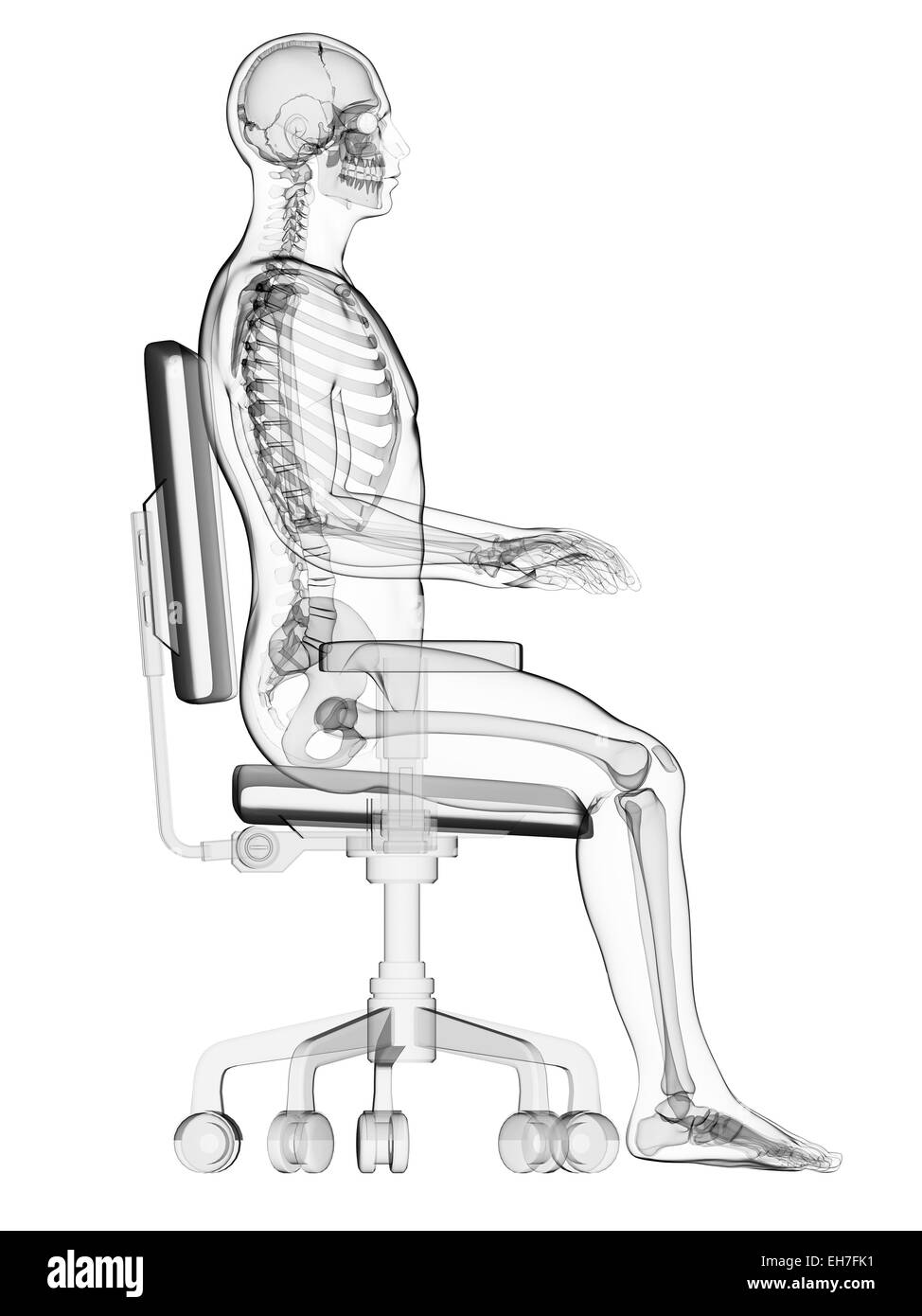Correct posture sitting hi-res stock photography and images - Alamy