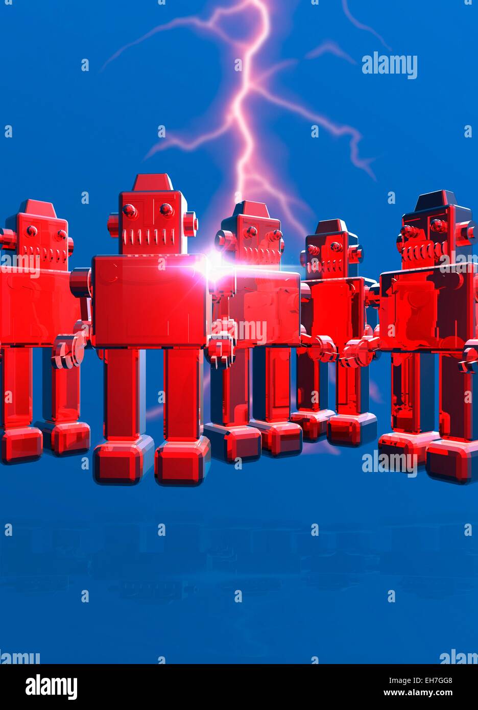 Robots hi-res stock photography and images - Alamy