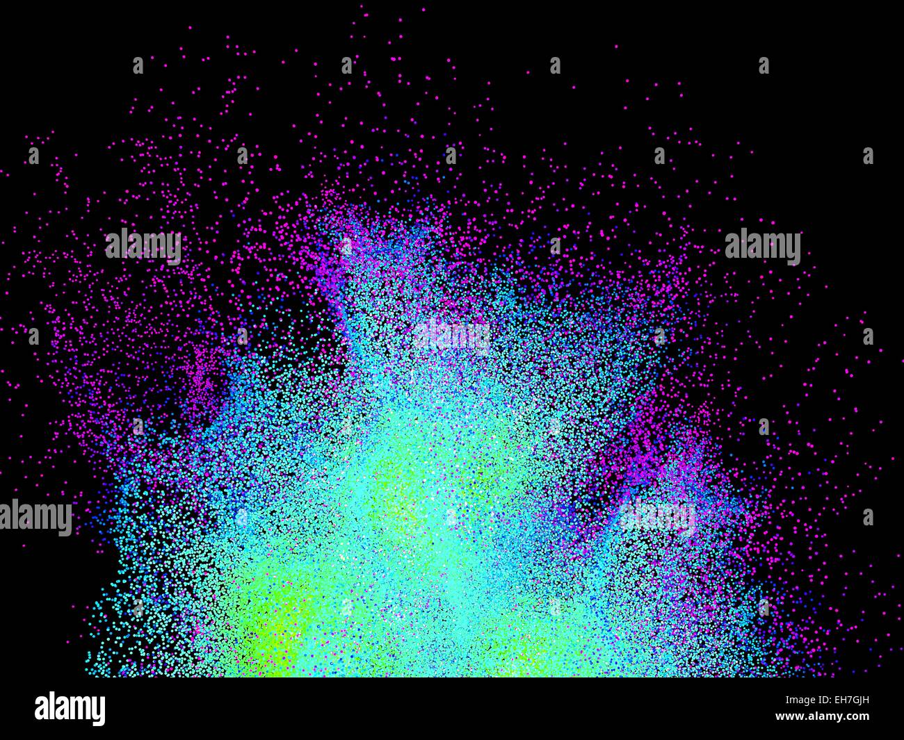 Glowing particle hi-res stock photography and images - Alamy