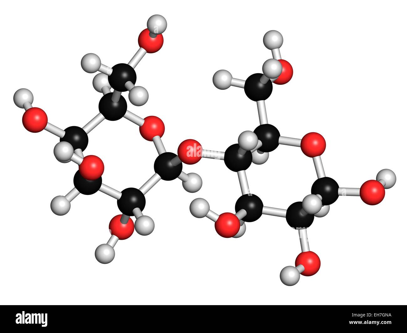 Lactose milk sugar molecule chemical hi-res stock photography and ...