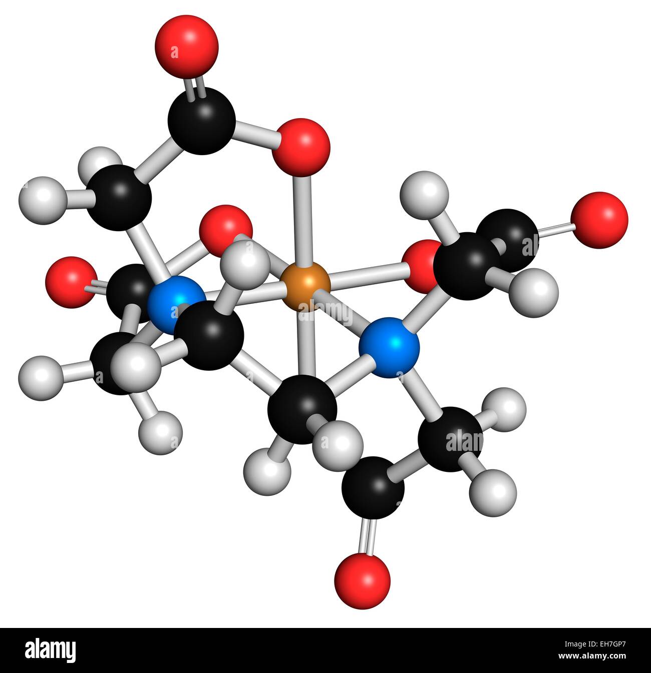 EDTA complexing agent molecule Stock Photo - Alamy