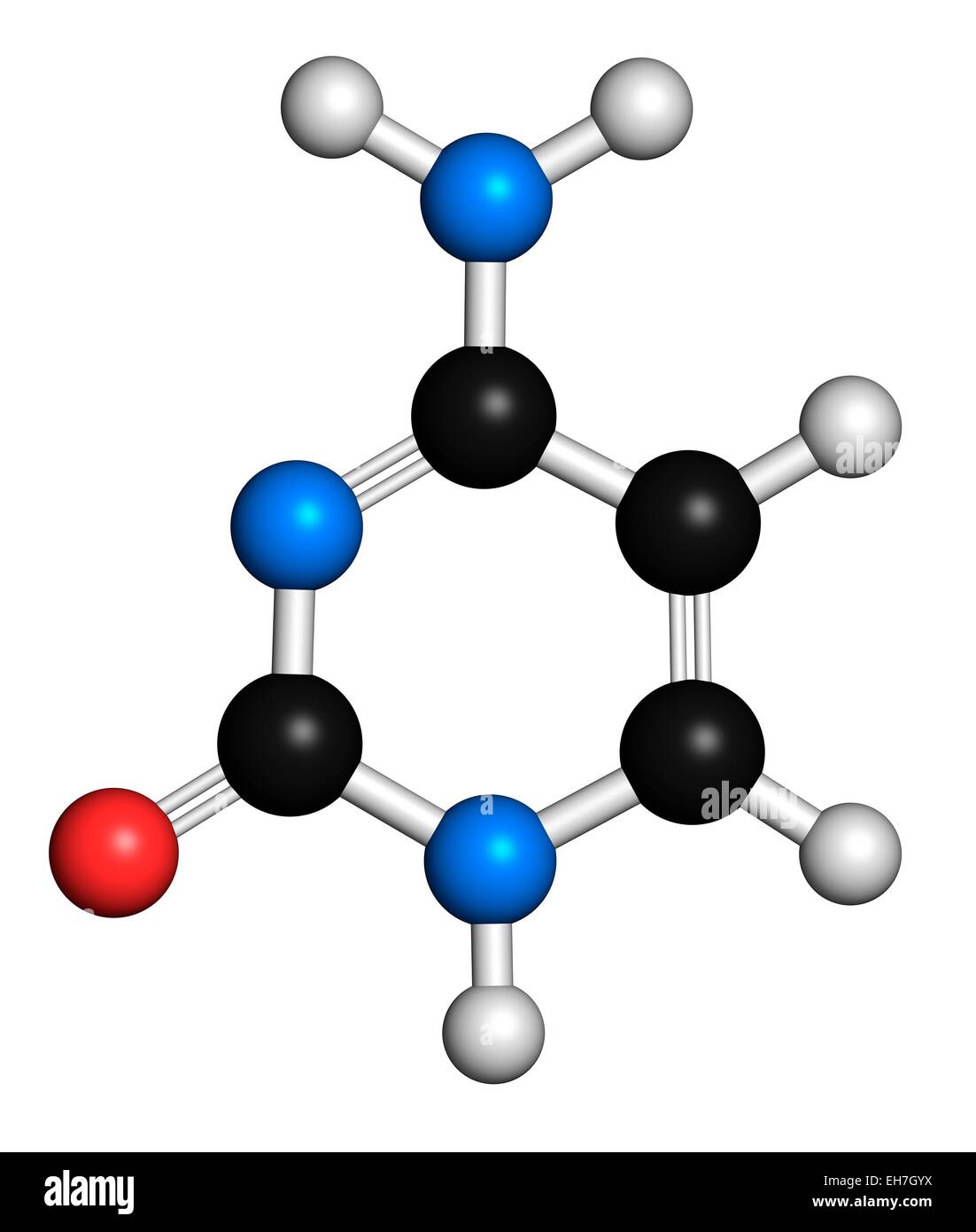 Cytosine pyrimidine nucleobase component Stock Photo - Alamy
