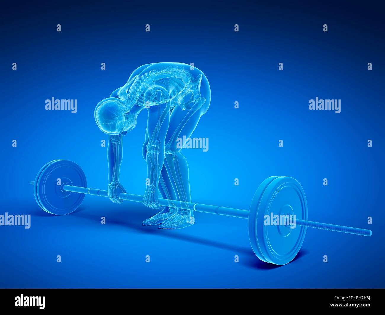 Incorrect lifting posture hi-res stock photography and images - Alamy