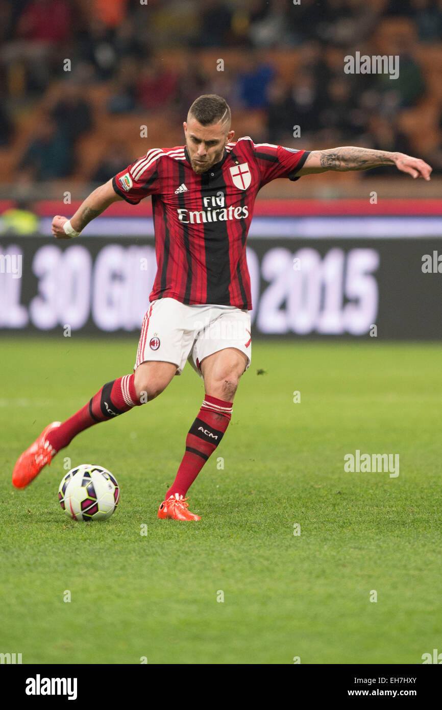 Milano, Italy. 7th Mar, 2015. Jeremy Menez (Milan) Football/Soccer ...