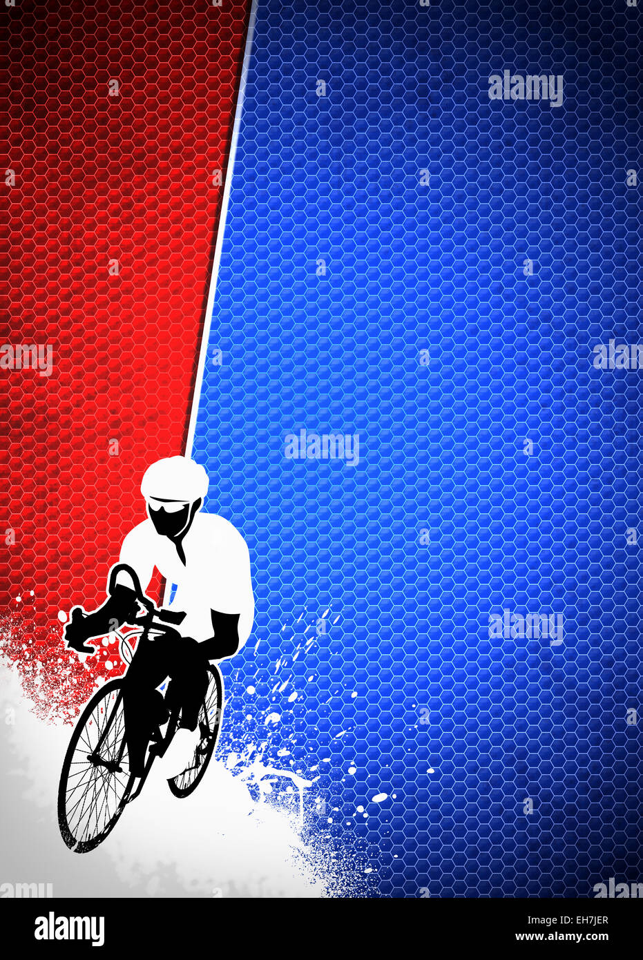 Cycling invitation poster, flyer other advert background with empty ...