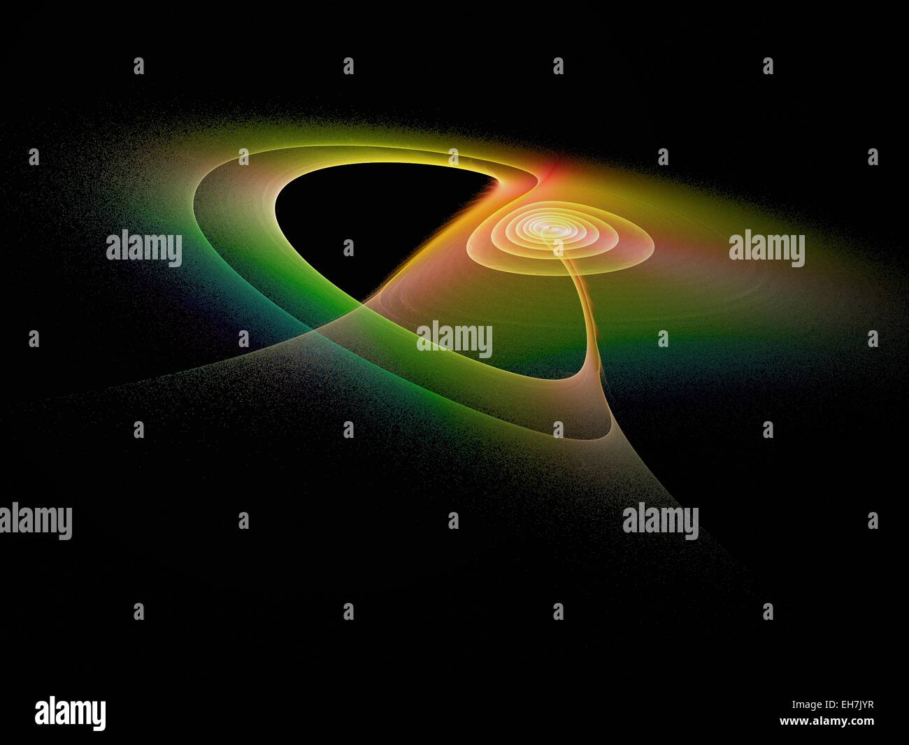 Light pattern, artwork Stock Photo - Alamy