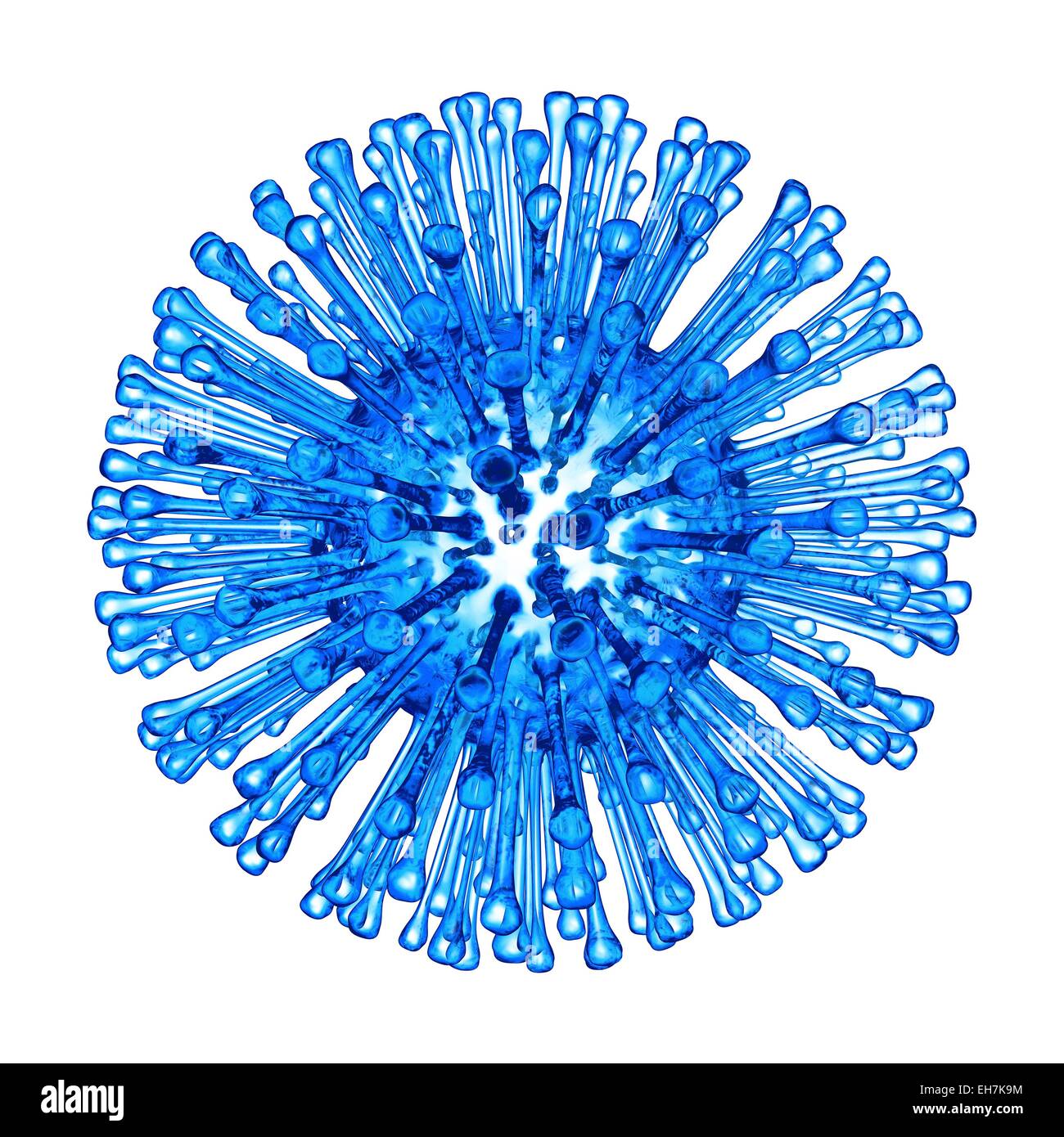 Virus, conceptual illustration Stock Photo - Alamy