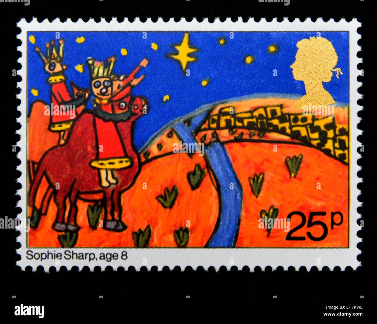 Three kings postage stamp hi-res stock photography and images - Alamy