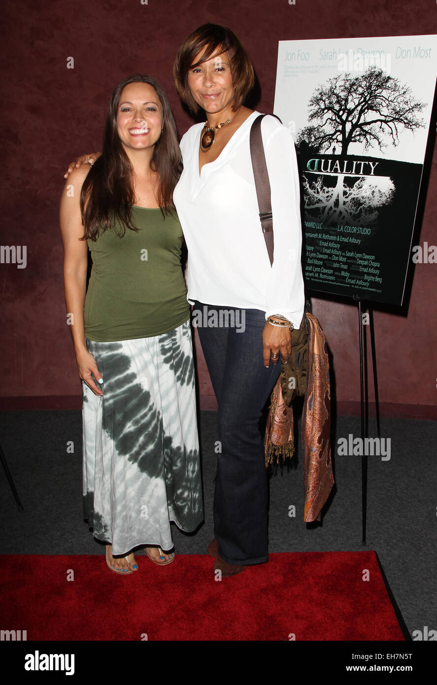 Short film premiere of Duality - Arrivals Featuring: Lisa Paterson,Troy ...