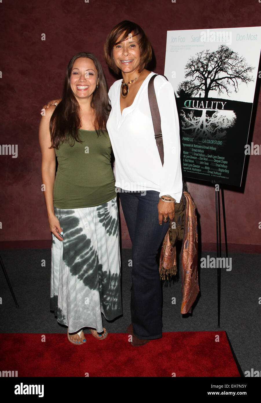 Short film premiere of Duality - Arrivals Featuring: Lisa Paterson,Troy ...