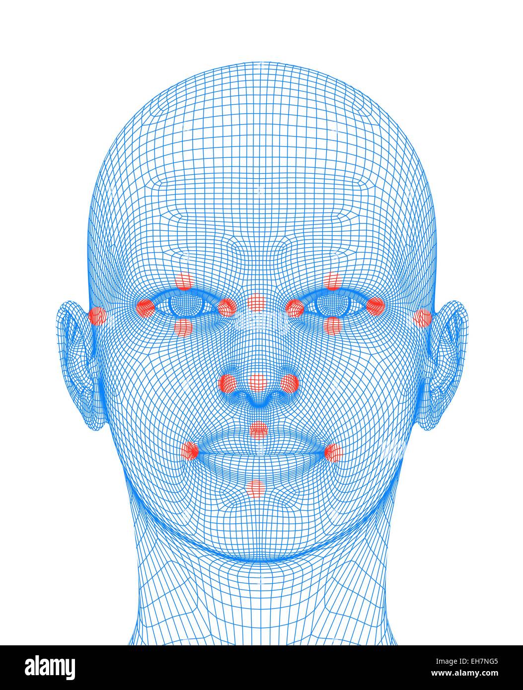 Face recognition hi-res stock photography and images - Alamy
