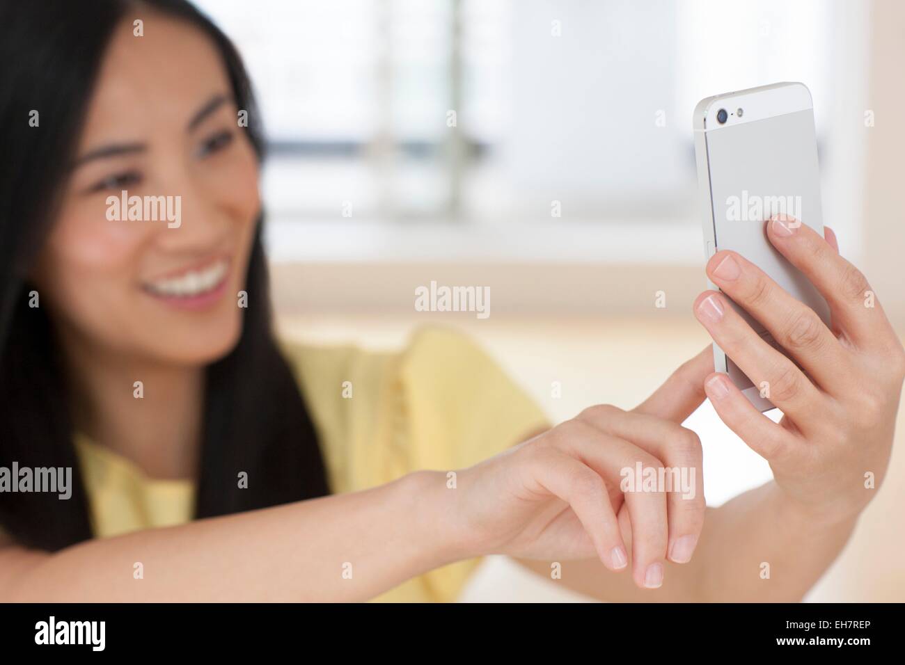 Hands using smartphone taking photos hi-res stock photography and ...