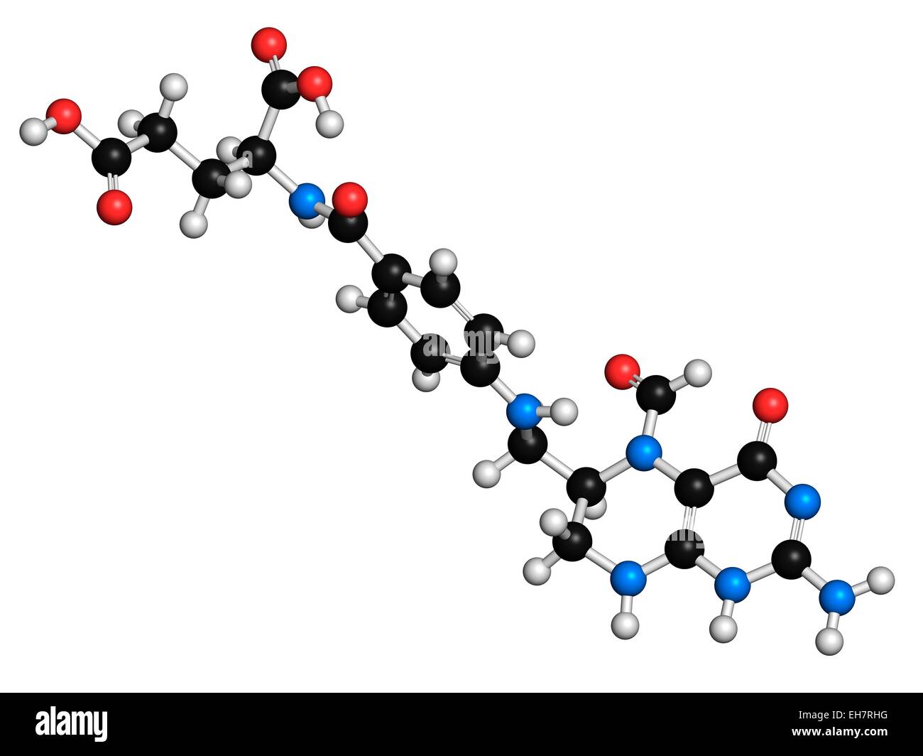 Folinic acid drug molecule Stock Photo - Alamy