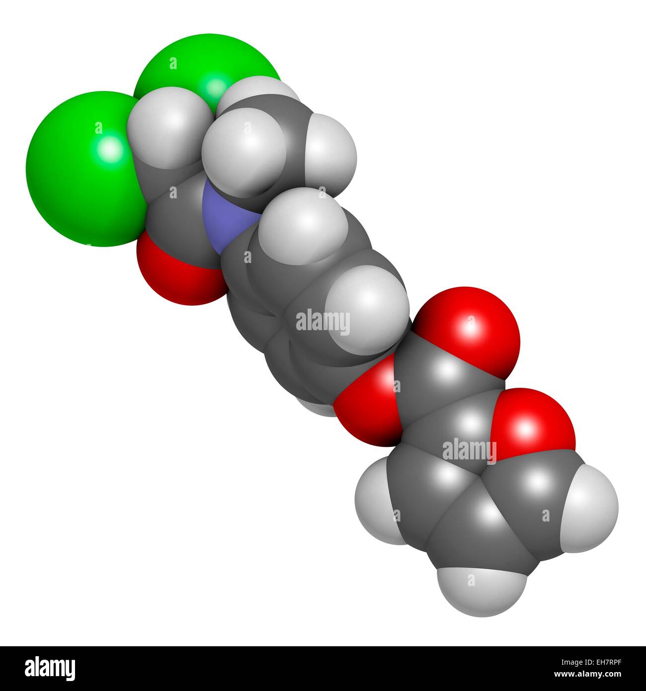Diloxanide furoate amoebiasis drug Stock Photo - Alamy