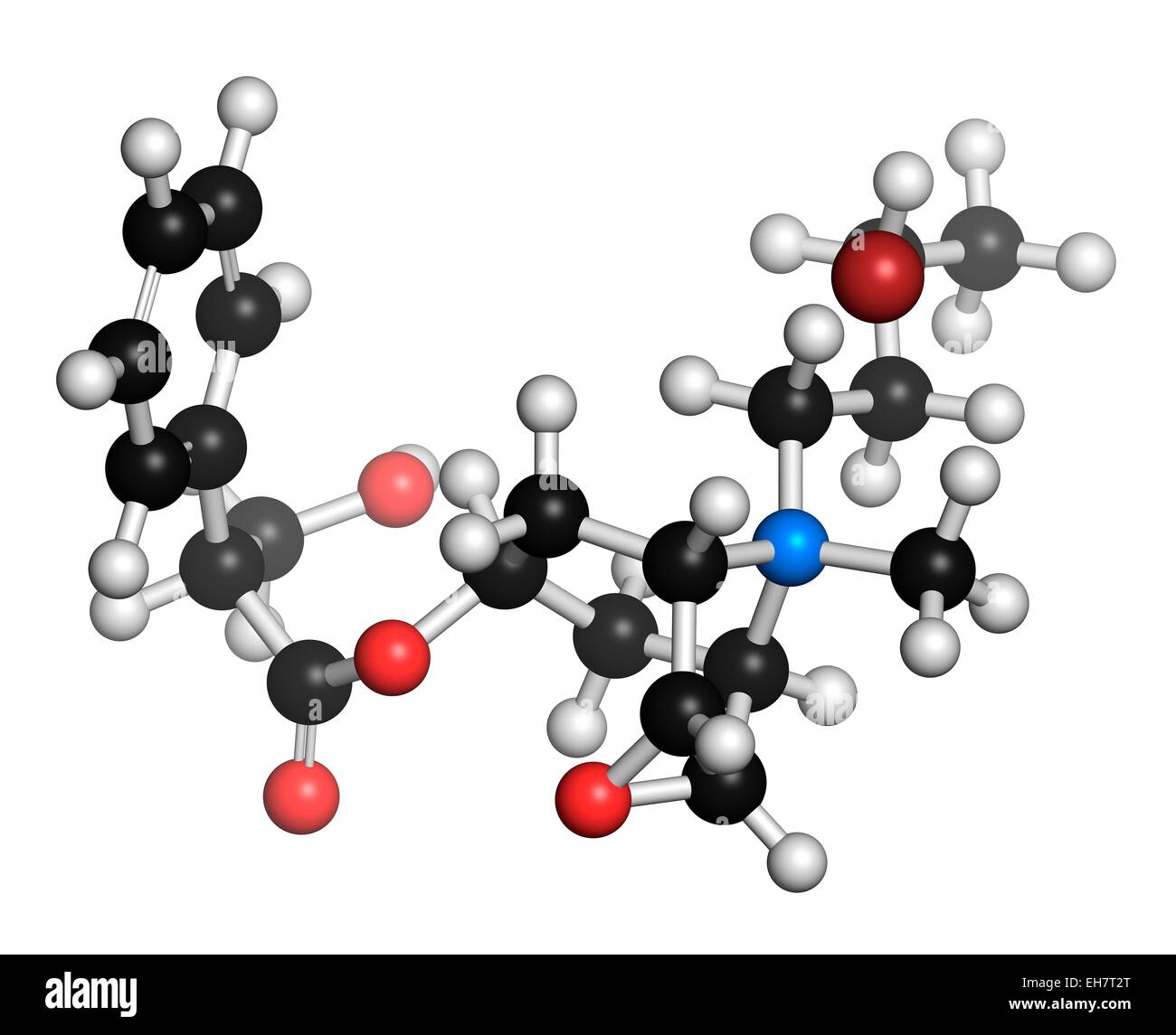 Butylscopolamine antispasmodic drug Stock Photo - Alamy