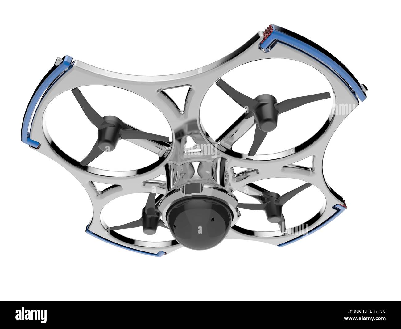 Quadcopter air drone with camera Stock Photo - Alamy