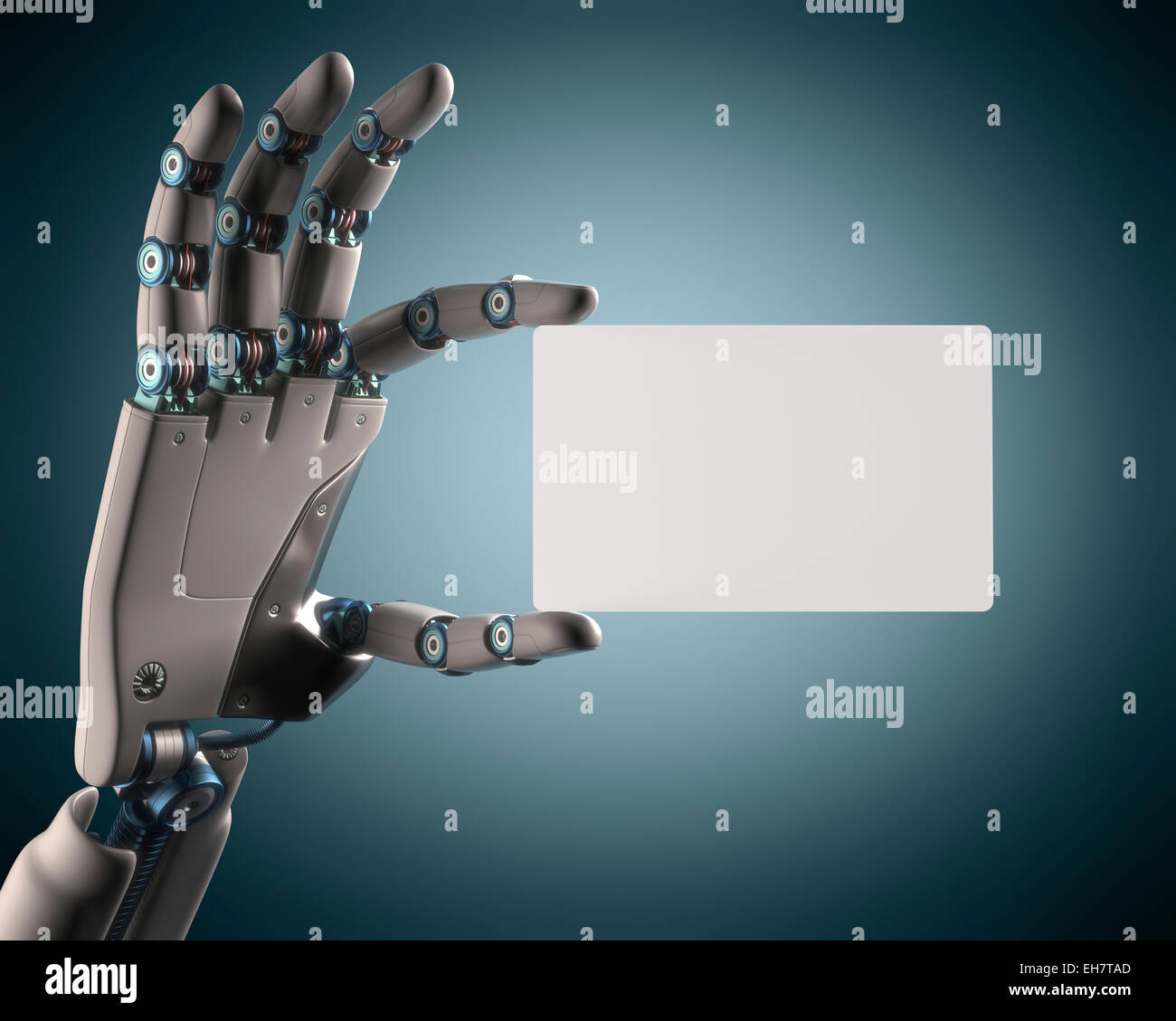 Robotic hand, illustration Stock Photo - Alamy