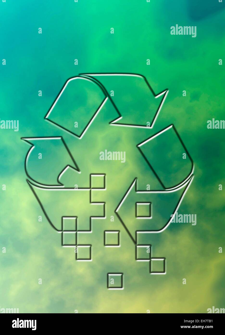 Recycling logo hi-res stock photography and images - Alamy