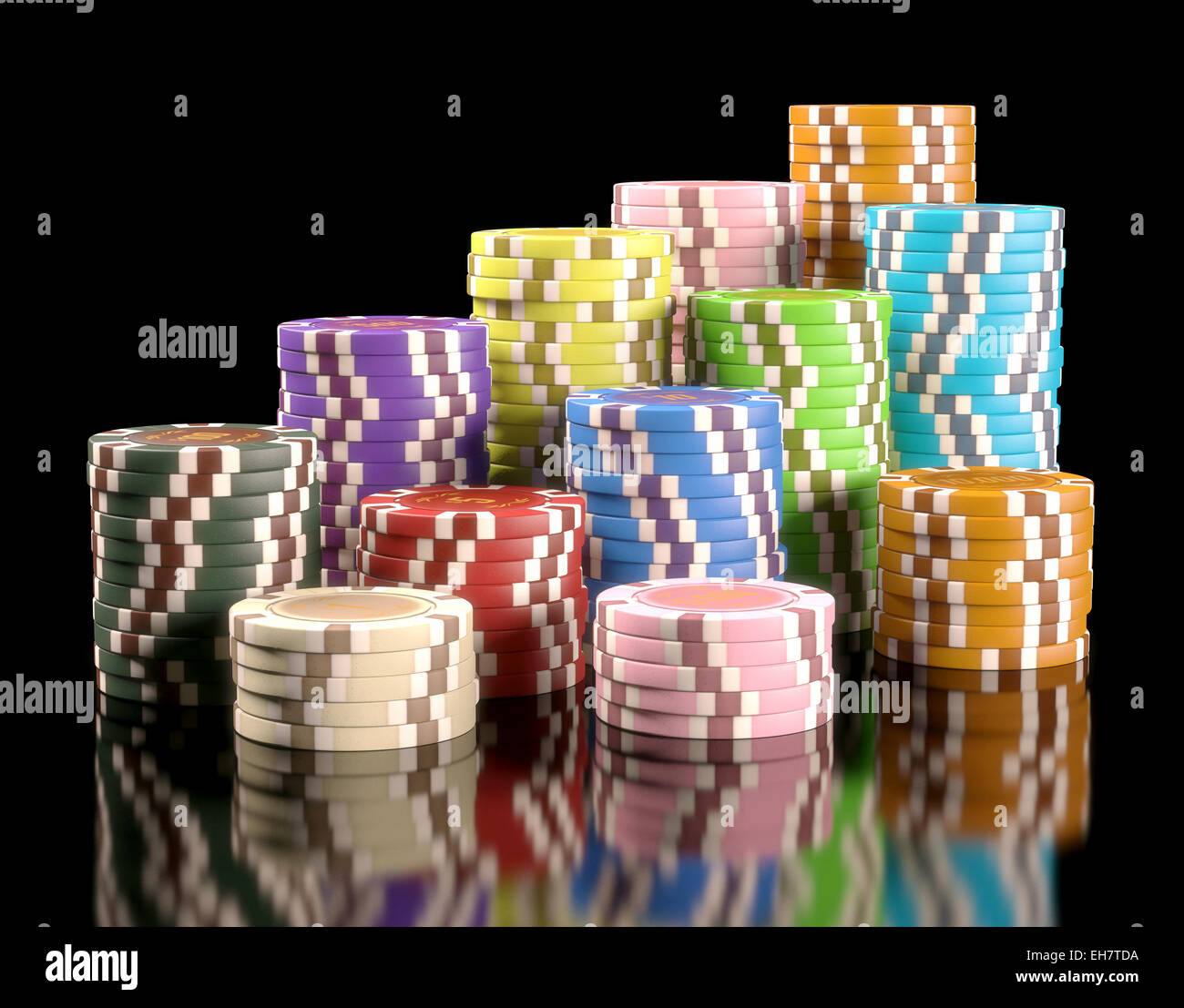 Stacks of chips hi-res stock photography and images - Alamy