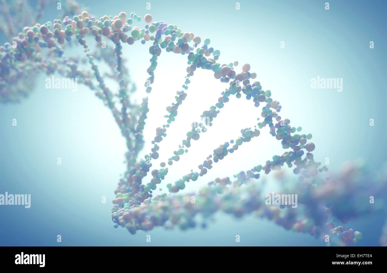 Double helix model of dna hi-res stock photography and images - Alamy